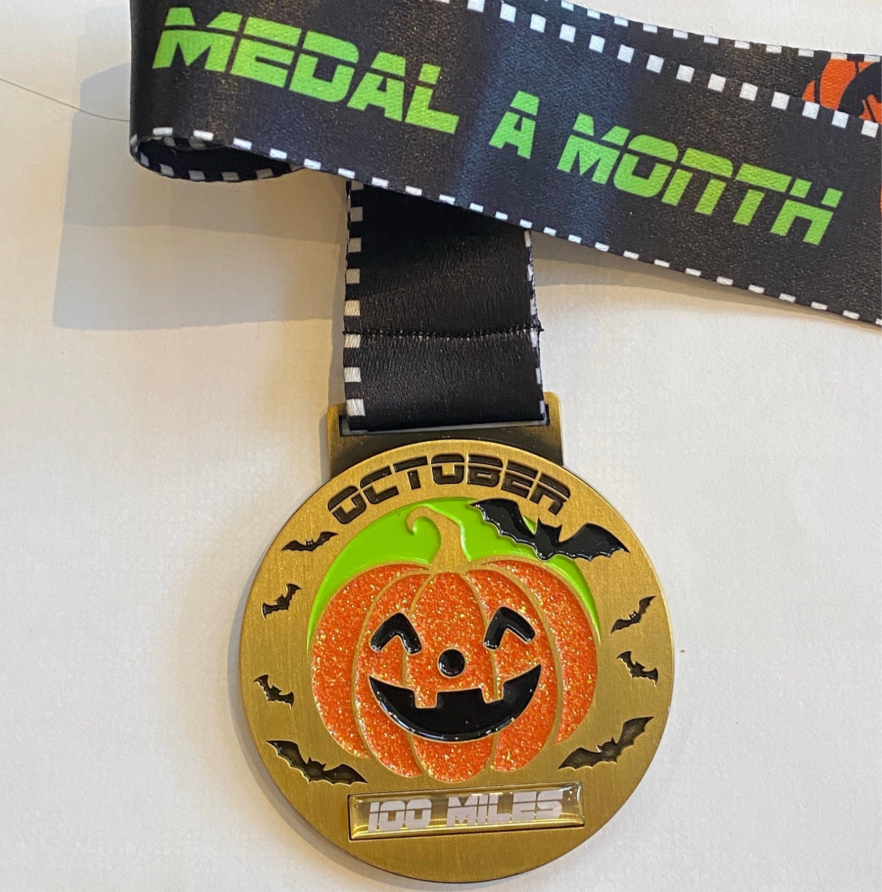 October 2022 - A Medal A Month - Choose your distance – Virtual Racing UK