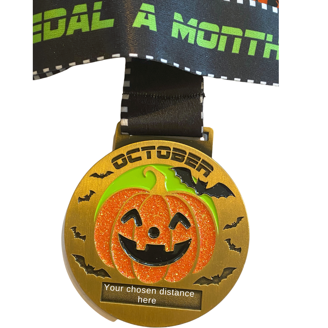 October 2022 - A Medal A Month - Choose your distance – Virtual Racing UK